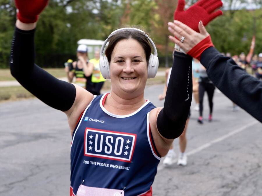 Story Spotlight: Team USO Runner, Angela Zavodnik • USO Minnesota